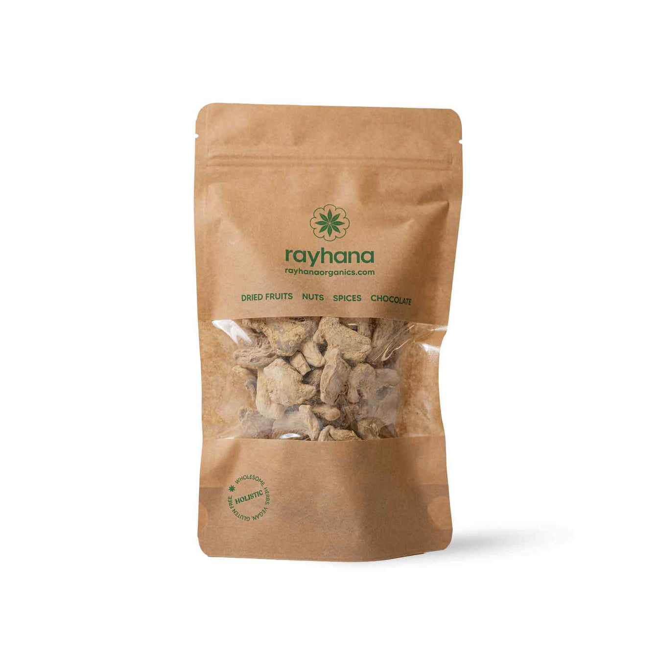 Dried Whole Ginger – Premium – Rayhana Organics