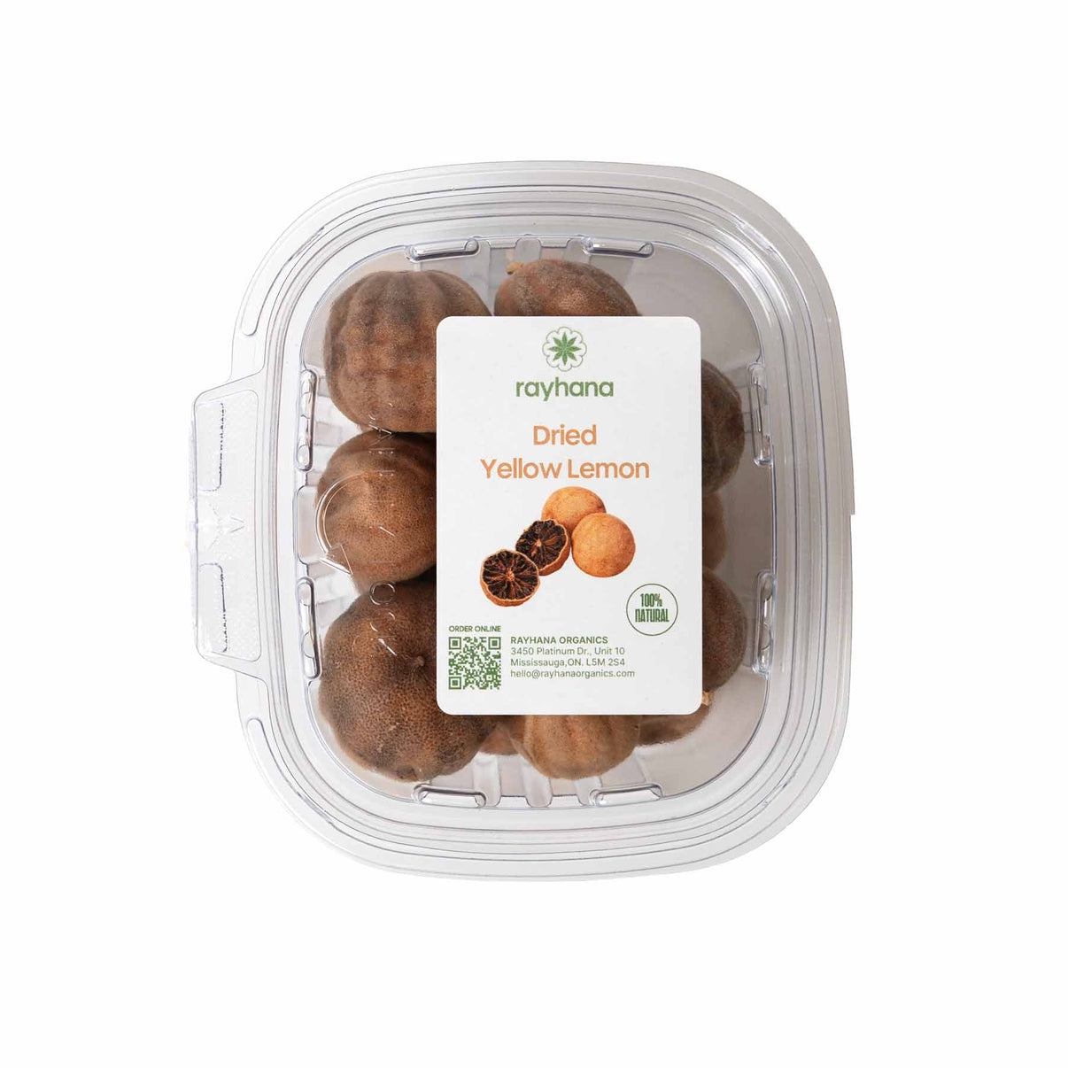 Rayhana Dried Yellow Lemon Whole ( Loomi ) – Rayhana Organics