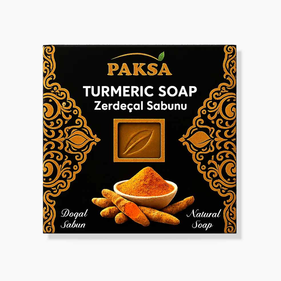 Paksa Turmeric Soap – 125g | Herbal Clarifying Soap – Rayhana Organics