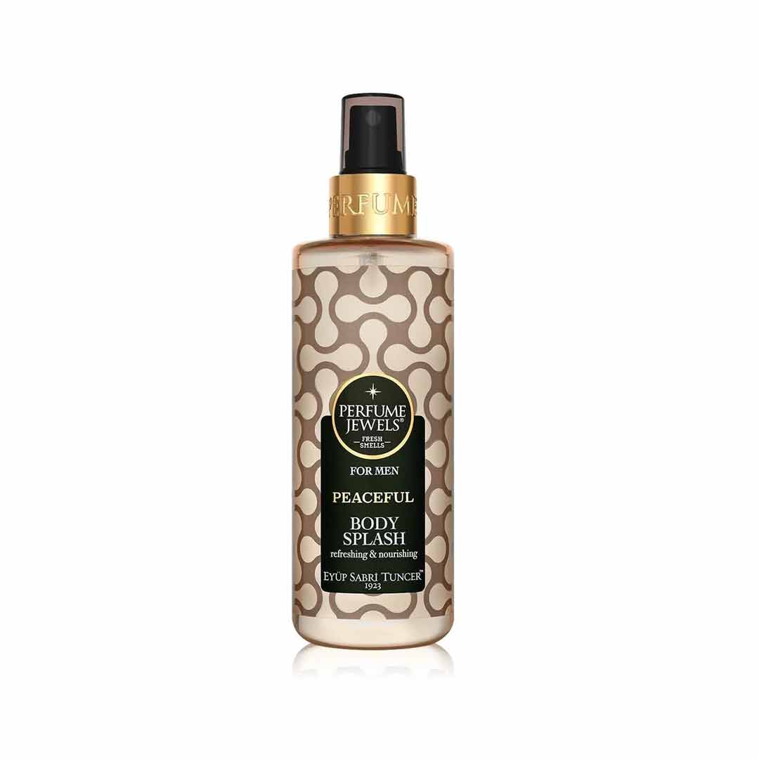 Peaceful Body Splash for Men – 250 ml | Fresh Citrus & Spicy Wood Blen ...