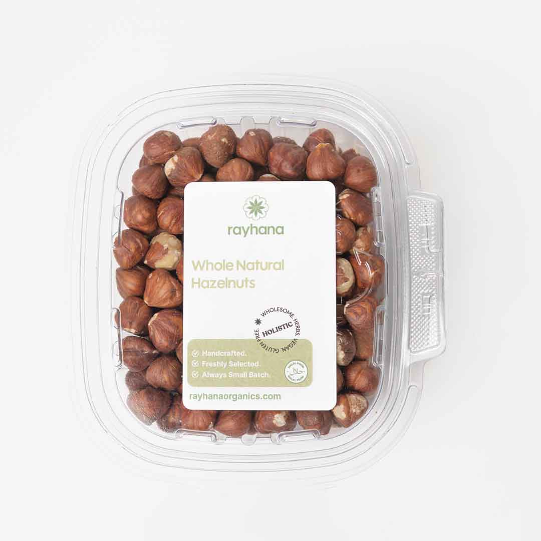 Hazelnuts - Natural Whole – Rayhana Organics