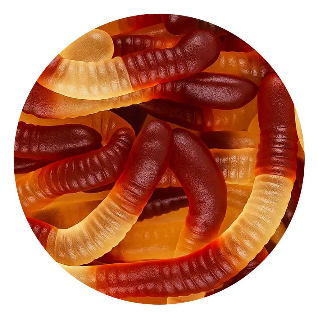 Rayhana Jumbo Cola Worm Gummies Halal – Rayhana Organics